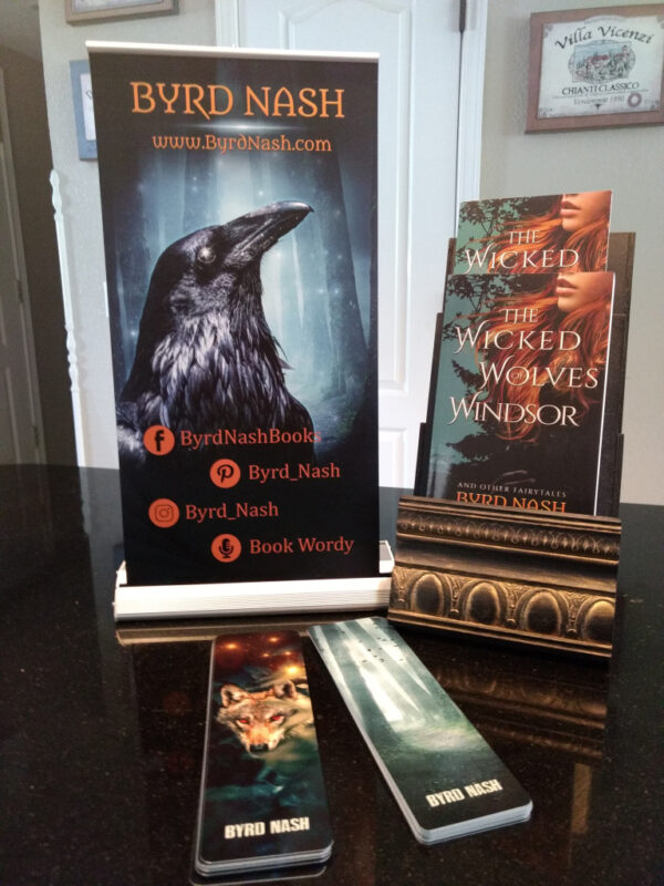 DIY Book Display Rack for an author table - Byrd Nash | Official ...