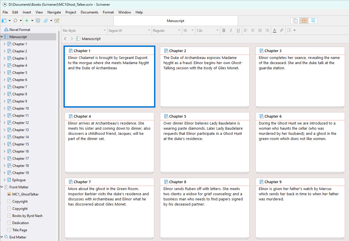 Use Scrivener templates to plot better - Byrd Nash | Official website ...