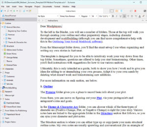 Use Scrivener templates to plot better - Byrd Nash | Official website ...